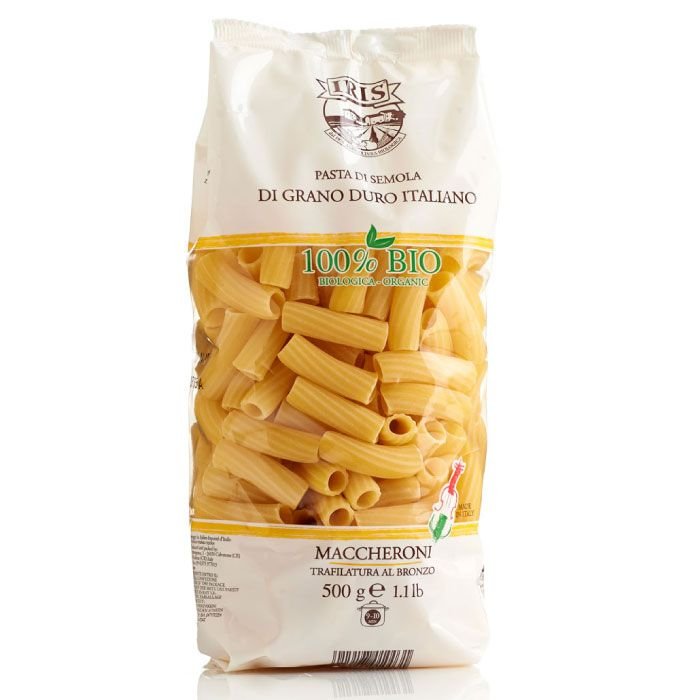 Organic Durum Wheat Pasta Macaroni 500G - Pure & Organic