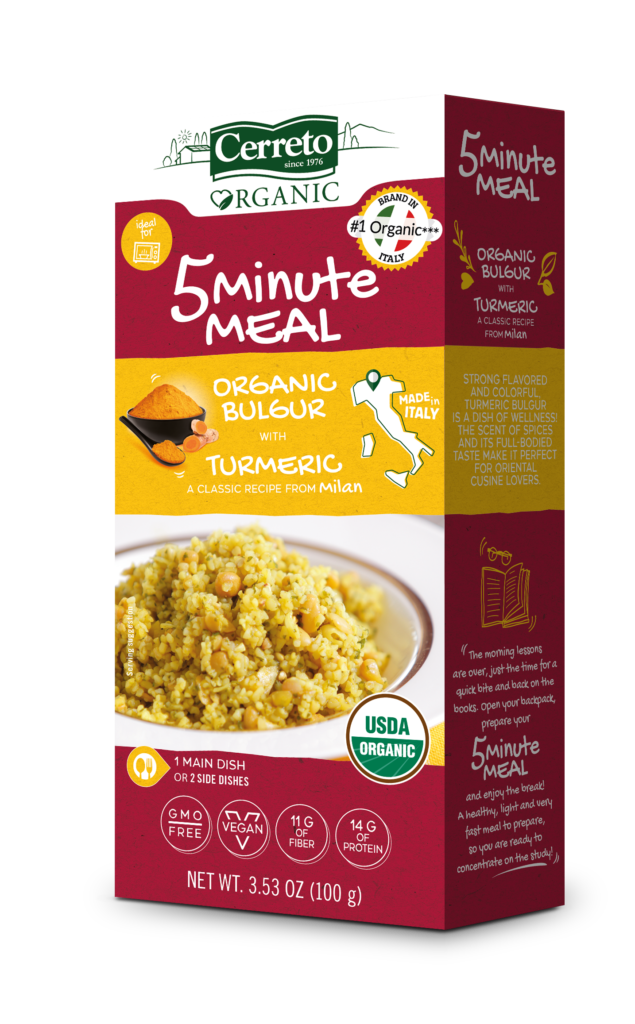 Organic Bulgur with Turmeric 100g - Pure & Organic